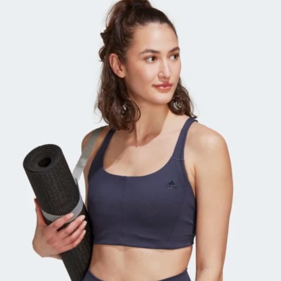 adidas | Tops | Adidas Bra Mac Navy New With Tag | Poshmark